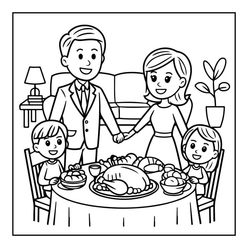 34 Thanksgiving Coloring Pages (Free PDF Printables)