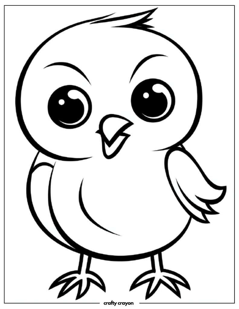 20 Beautiful Bird Coloring Pages For Kids And Adults (Free PDF Printables)
