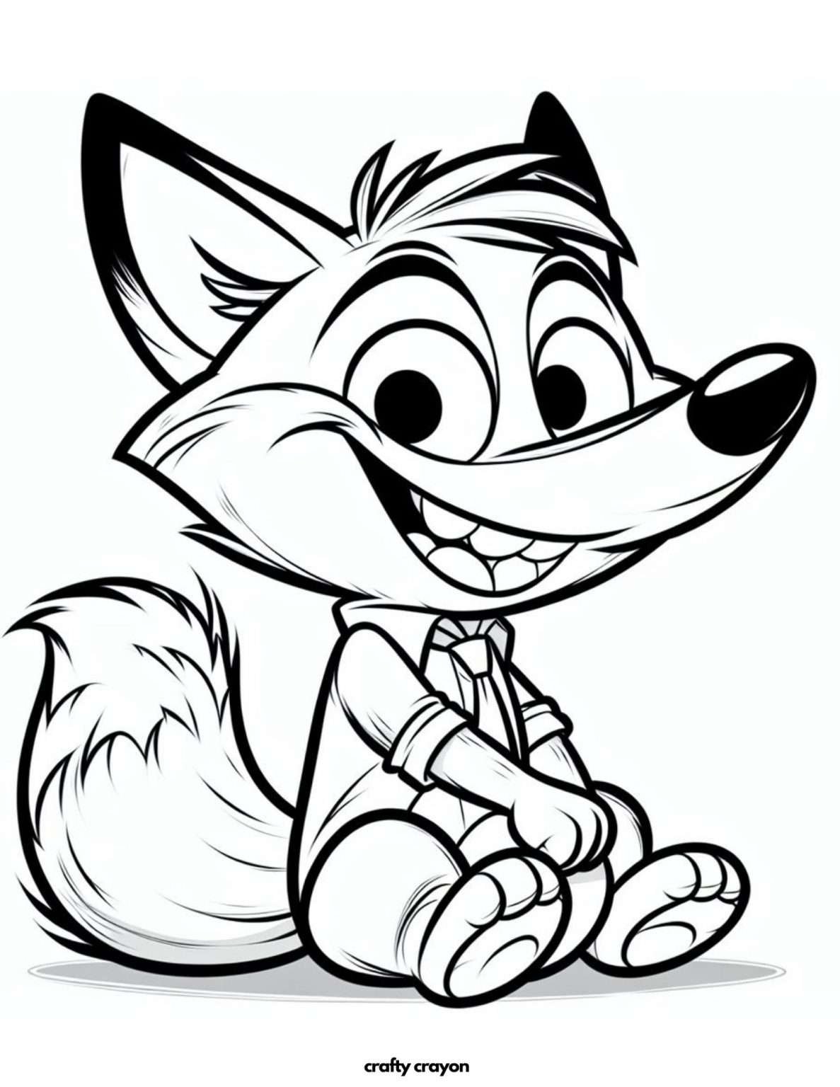 20 Fox Coloring Pages (Free PDF Printables)