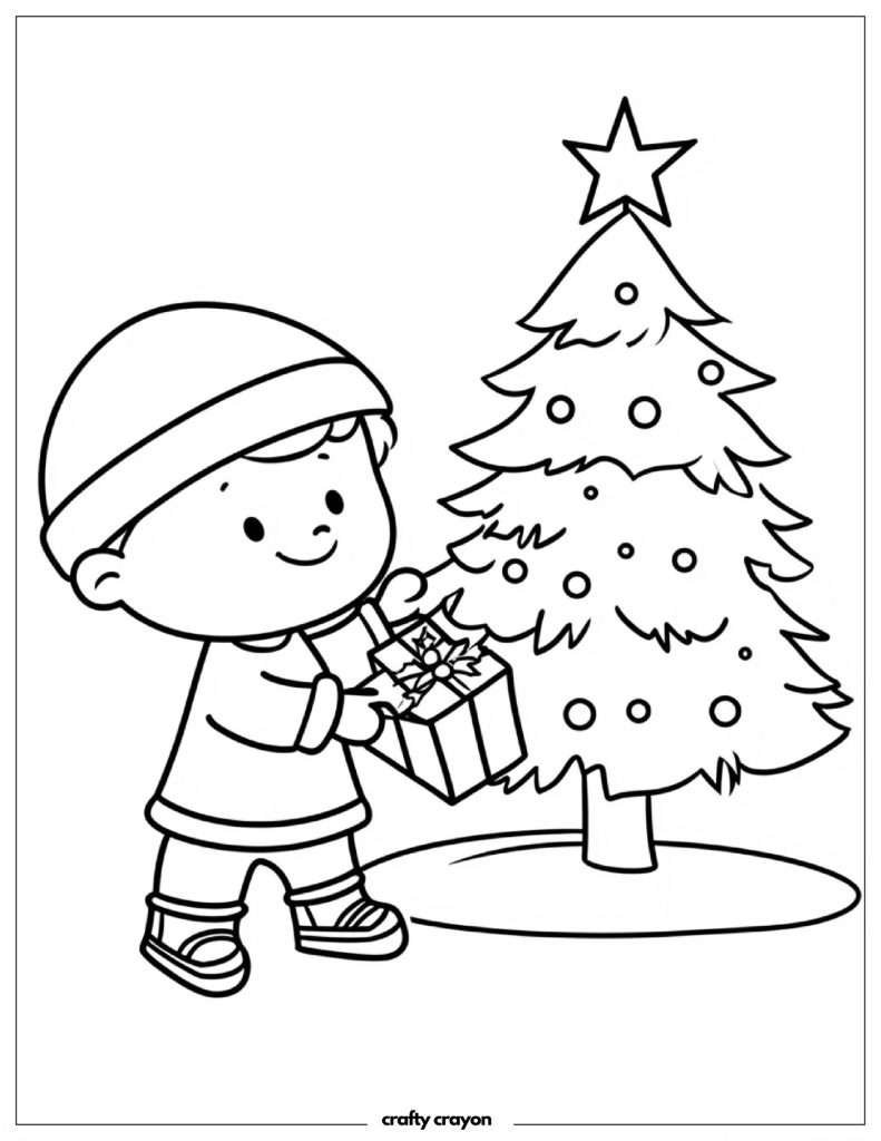 Festive Christmas Coloring Pages (Free PDF Printables)