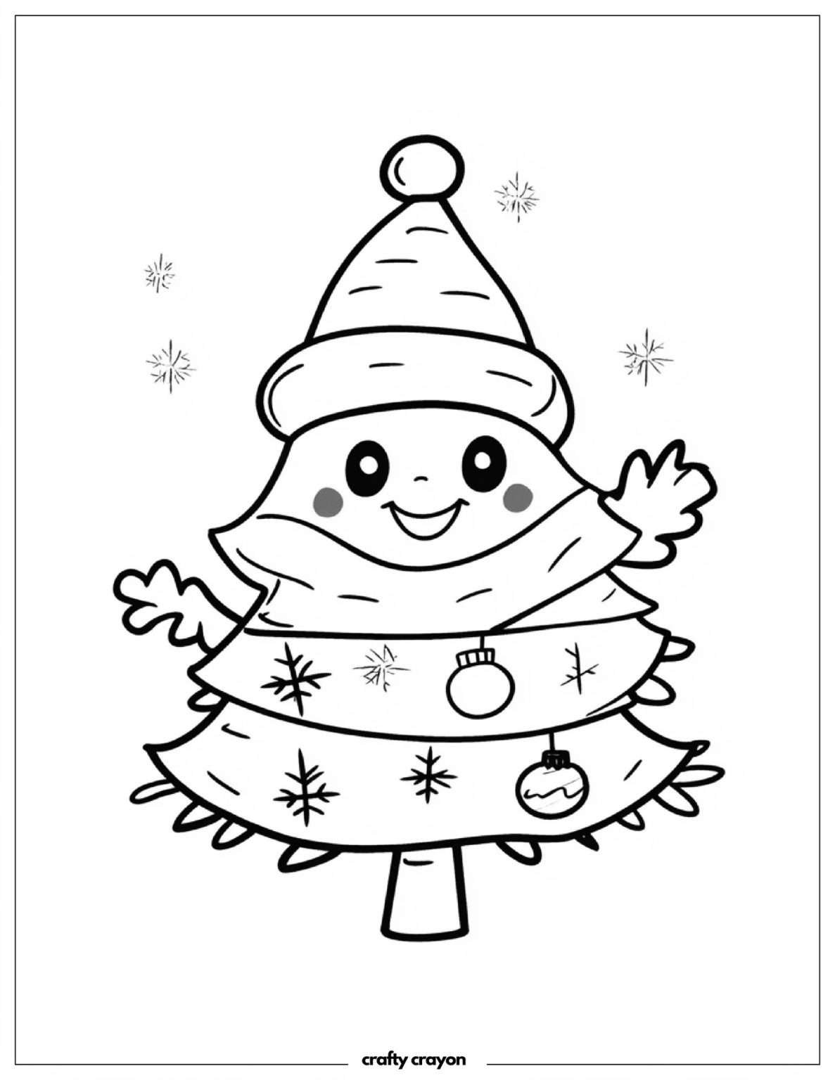 Festive Christmas Coloring Pages (Free PDF Printables)