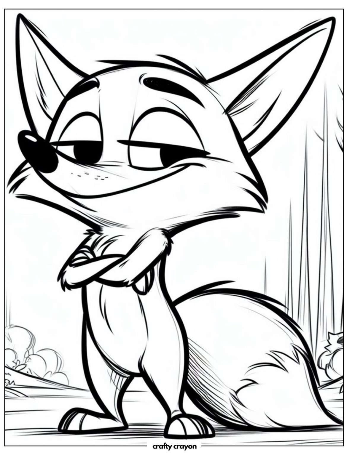 20 Fox Coloring Pages (Free PDF Printables)