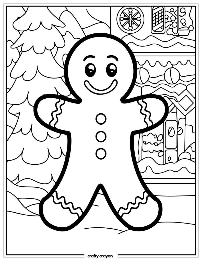 Festive Christmas Coloring Pages (Free PDF Printables)