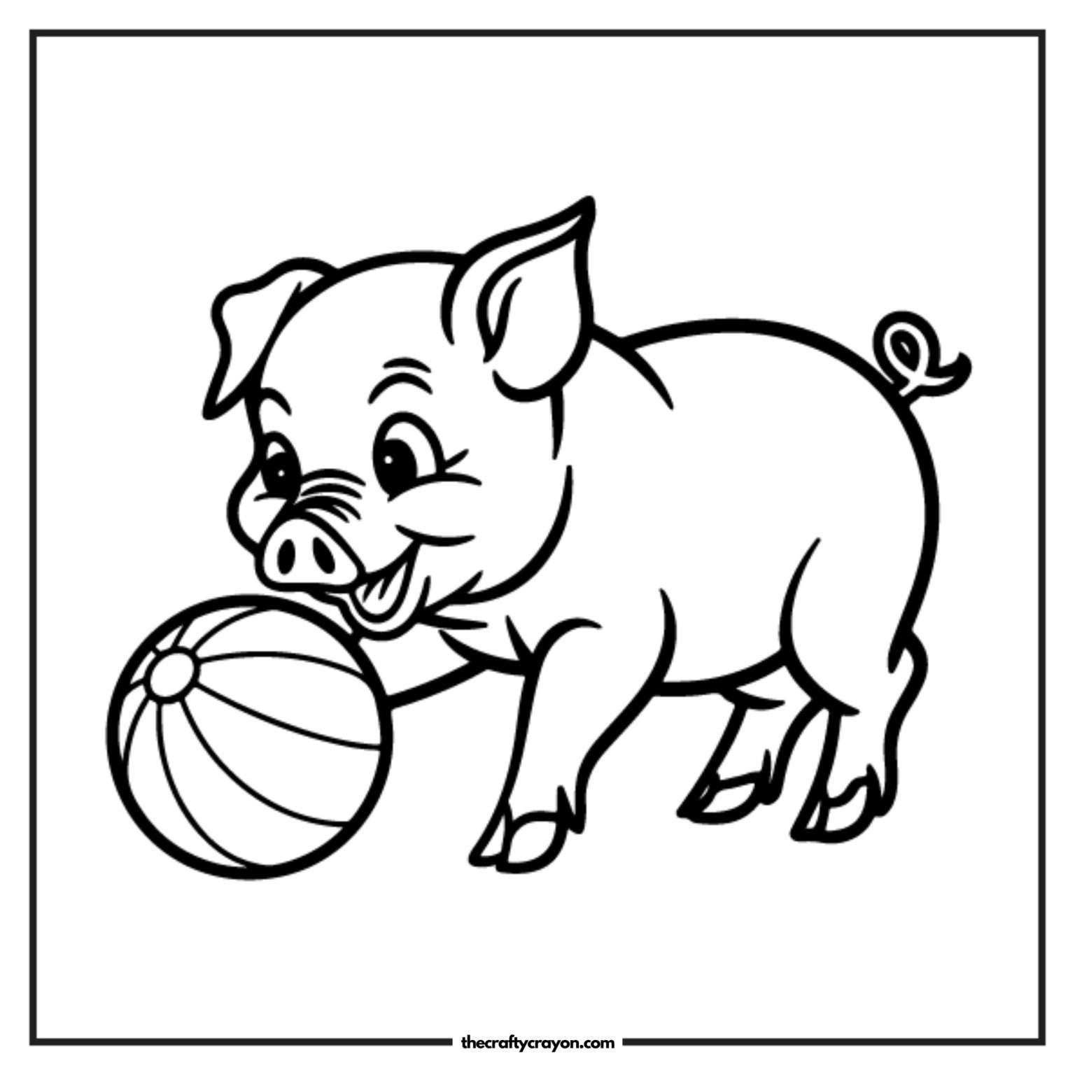 20 Fun Farm Animal Coloring Pages (Free PDF Printables)
