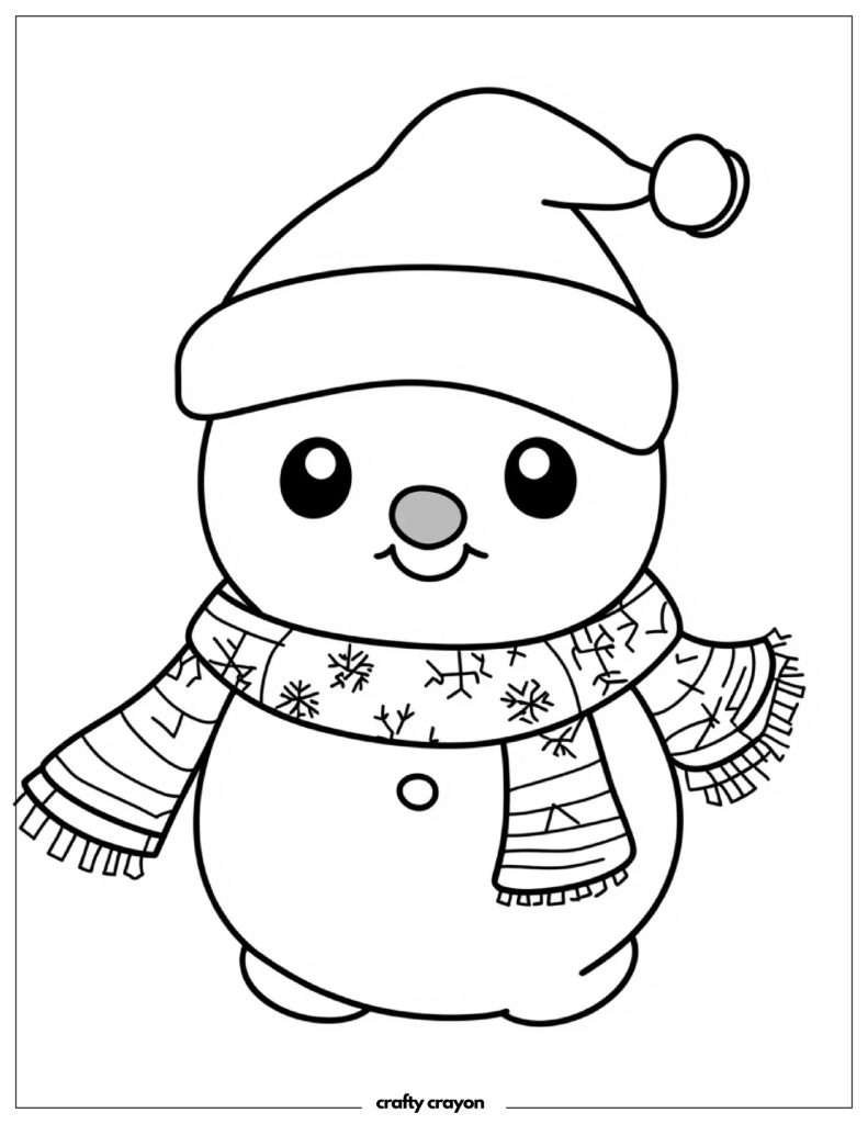 Festive Christmas Coloring Pages (Free PDF Printables)