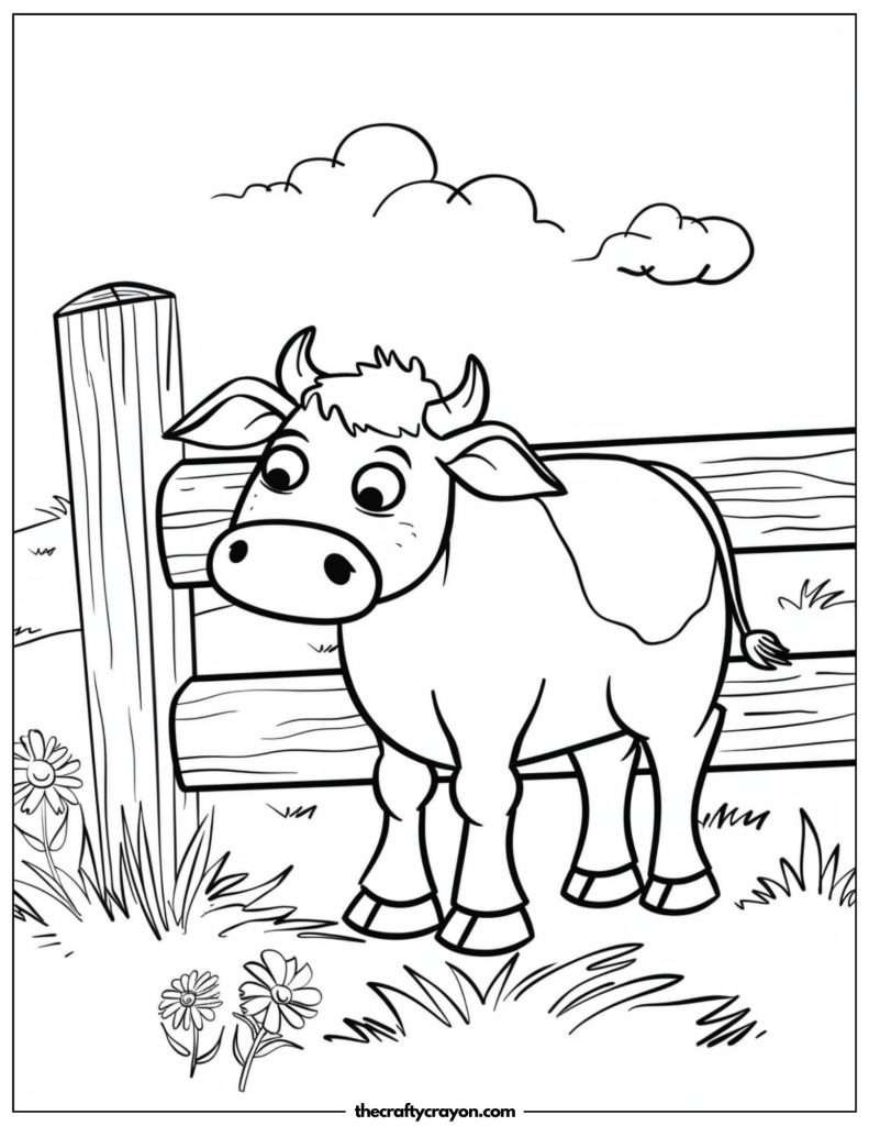 20 Fun Cow Coloring Pages (Free PDF Printables)