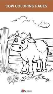 20 Fun Cow Coloring Pages (Free PDF Printables)