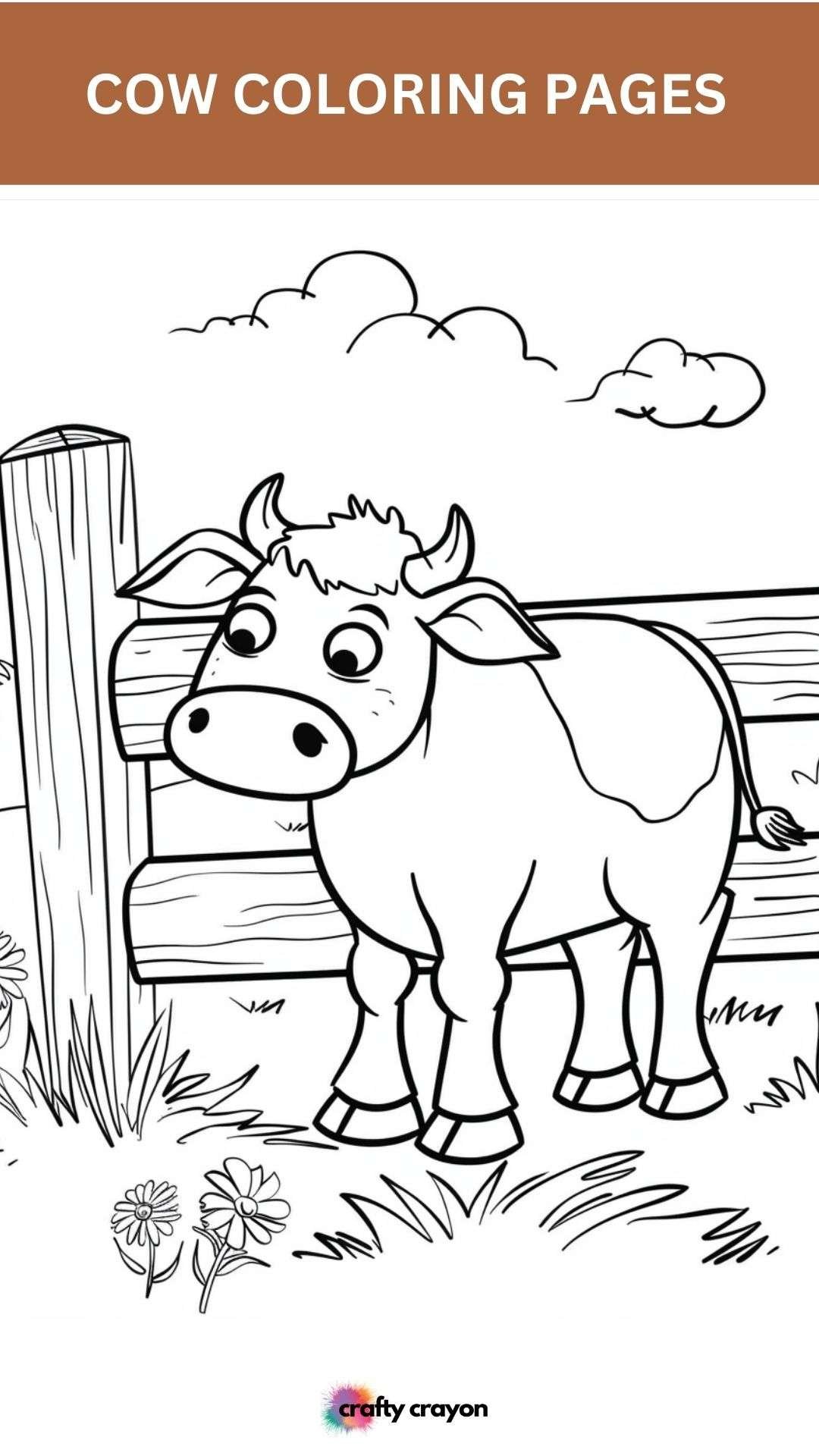 20 Fun Cow Coloring Pages (Free PDF Printables)