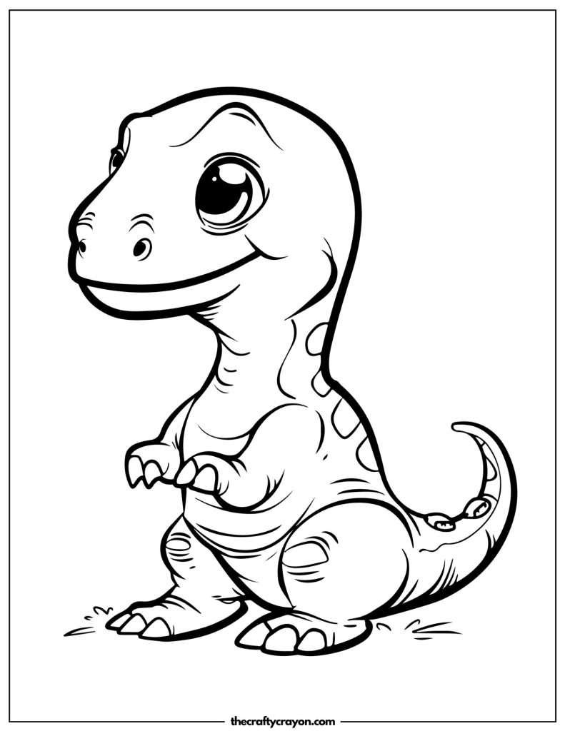 11 Roaring T Rex Coloring Pages For Dinosaur Fans
