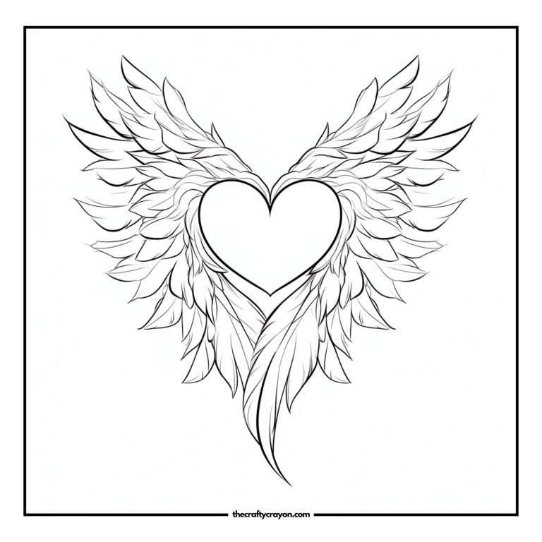 20 Free Printable Heart Coloring Pages