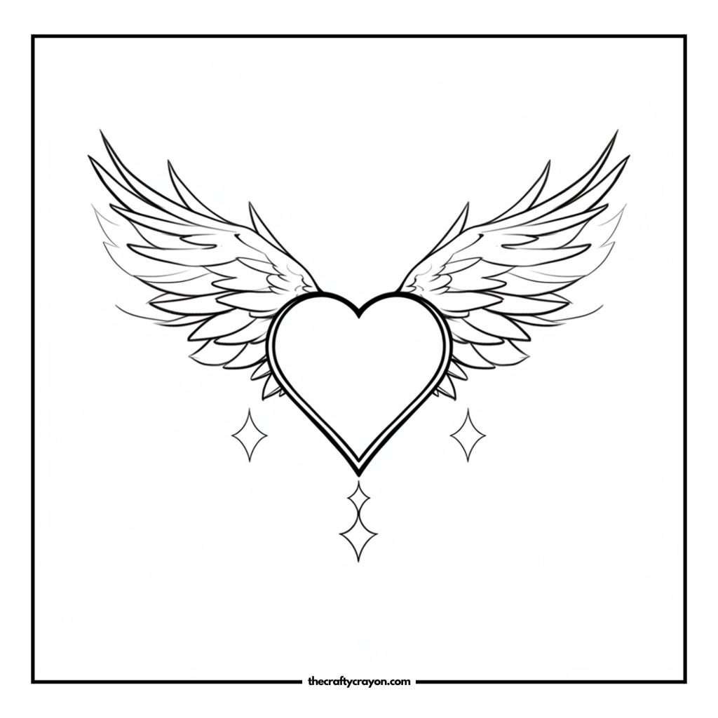 20 Free Printable Heart Coloring Pages