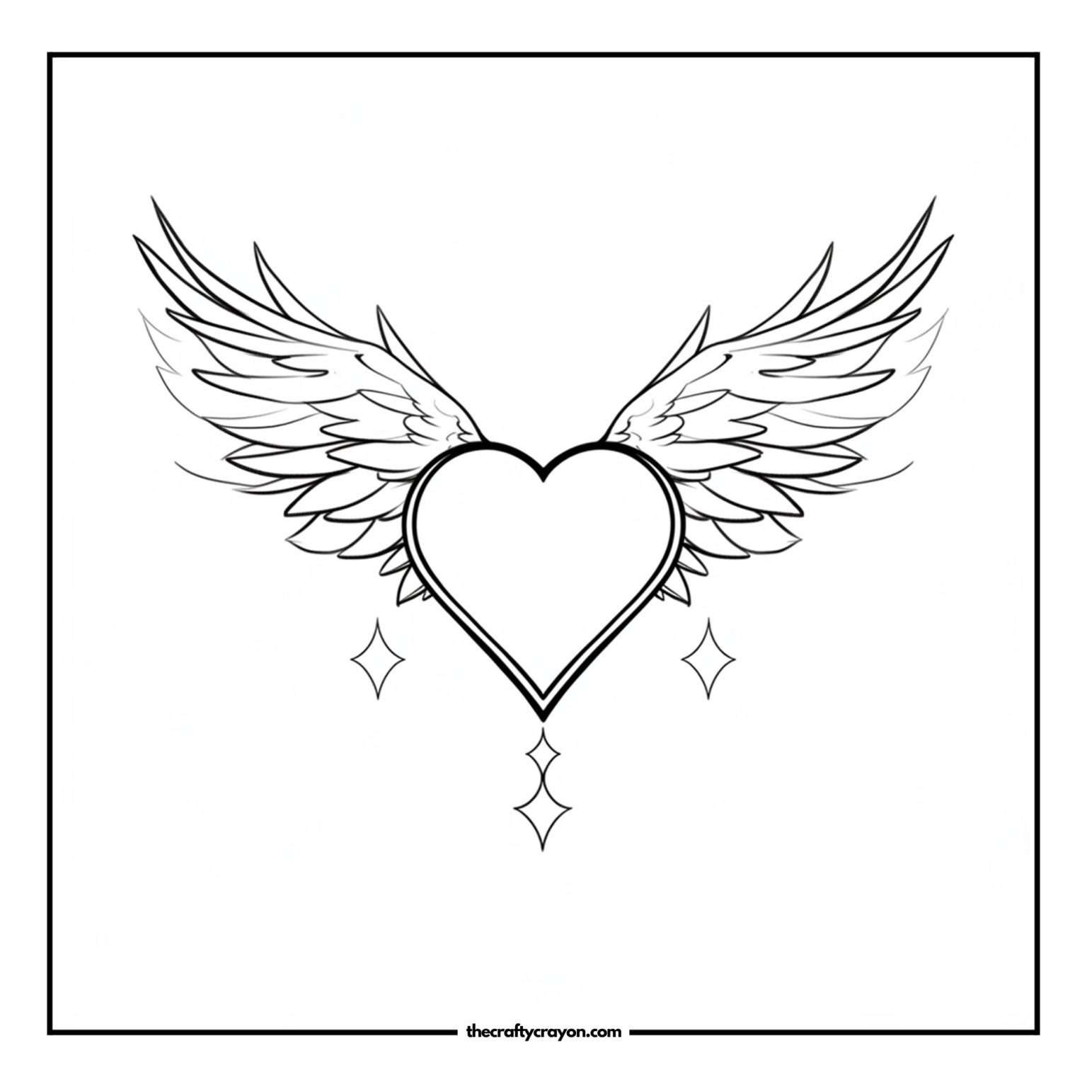 20 Free Printable Heart Coloring Pages