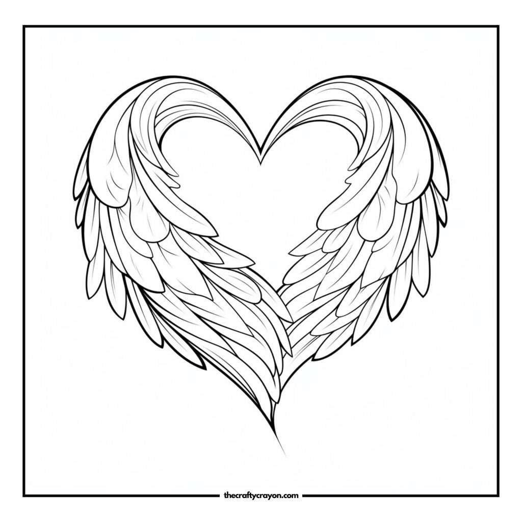 20 Free Printable Heart Coloring Pages