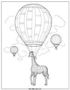 19 Free Printable Giraffe Coloring Pages For Fun And Creativity