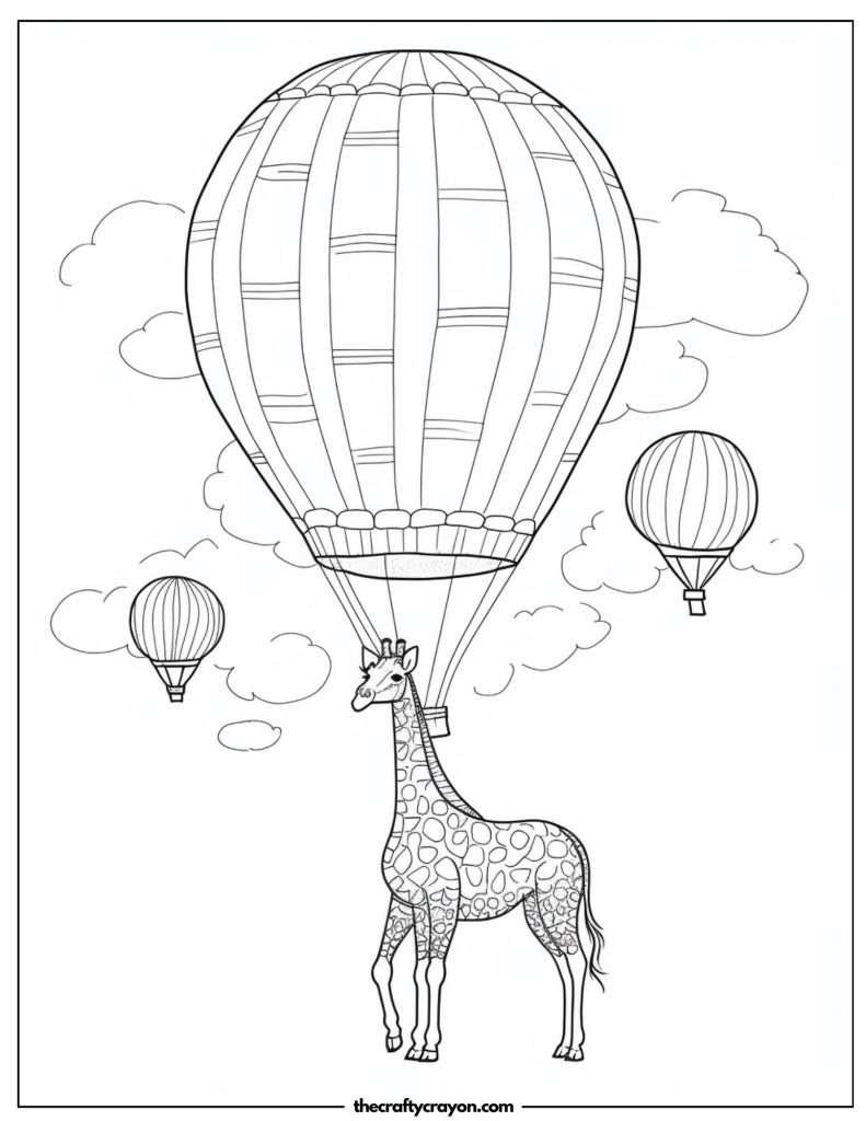 19 Free Printable Giraffe Coloring Pages For Fun And Creativity