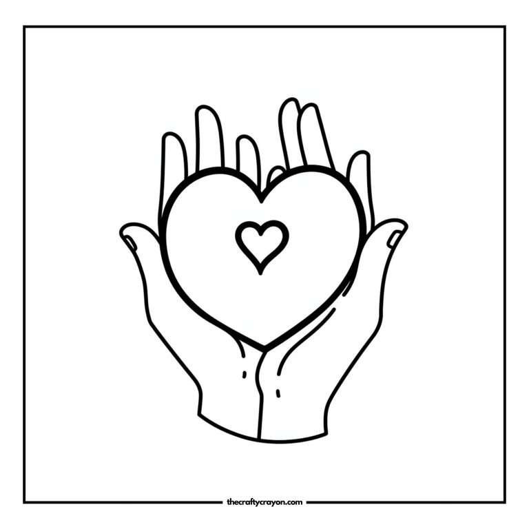 20 Free Printable Heart Coloring Pages