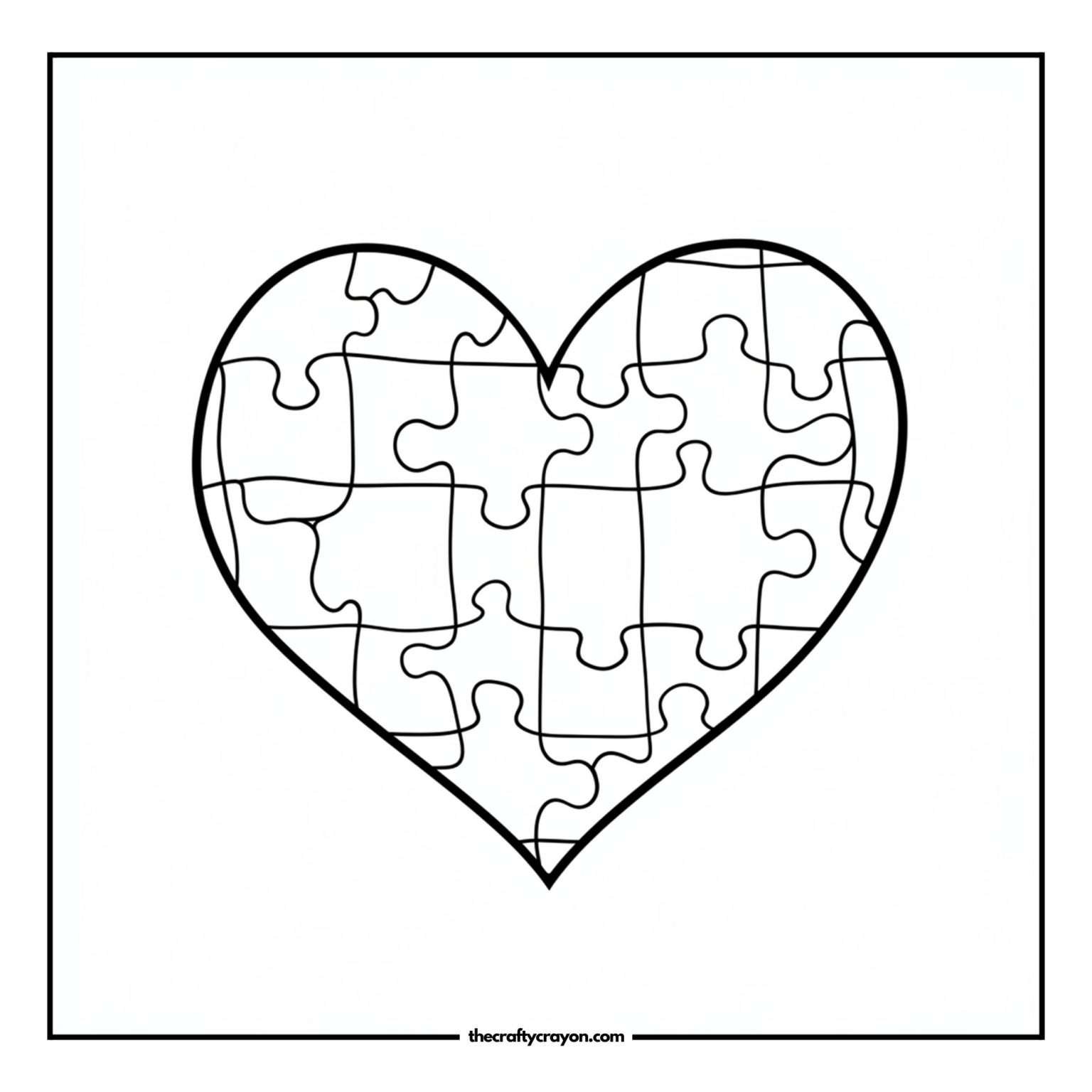 20 Free Printable Heart Coloring Pages