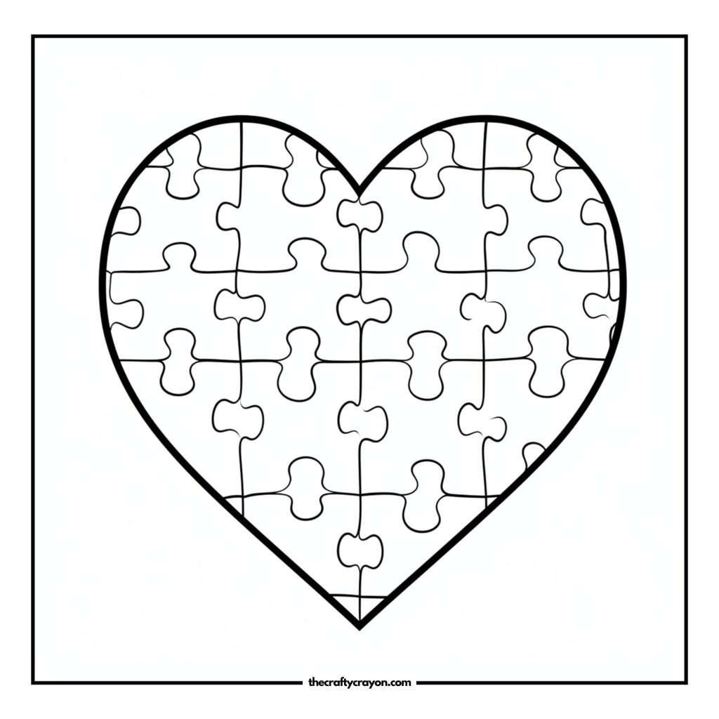 20 Free Printable Heart Coloring Pages