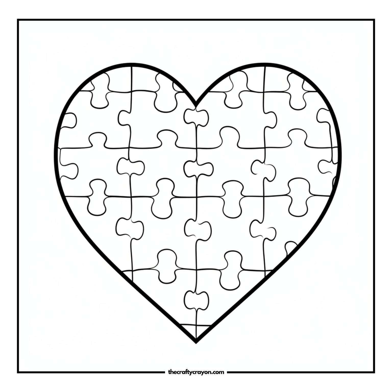 20 Free Printable Heart Coloring Pages