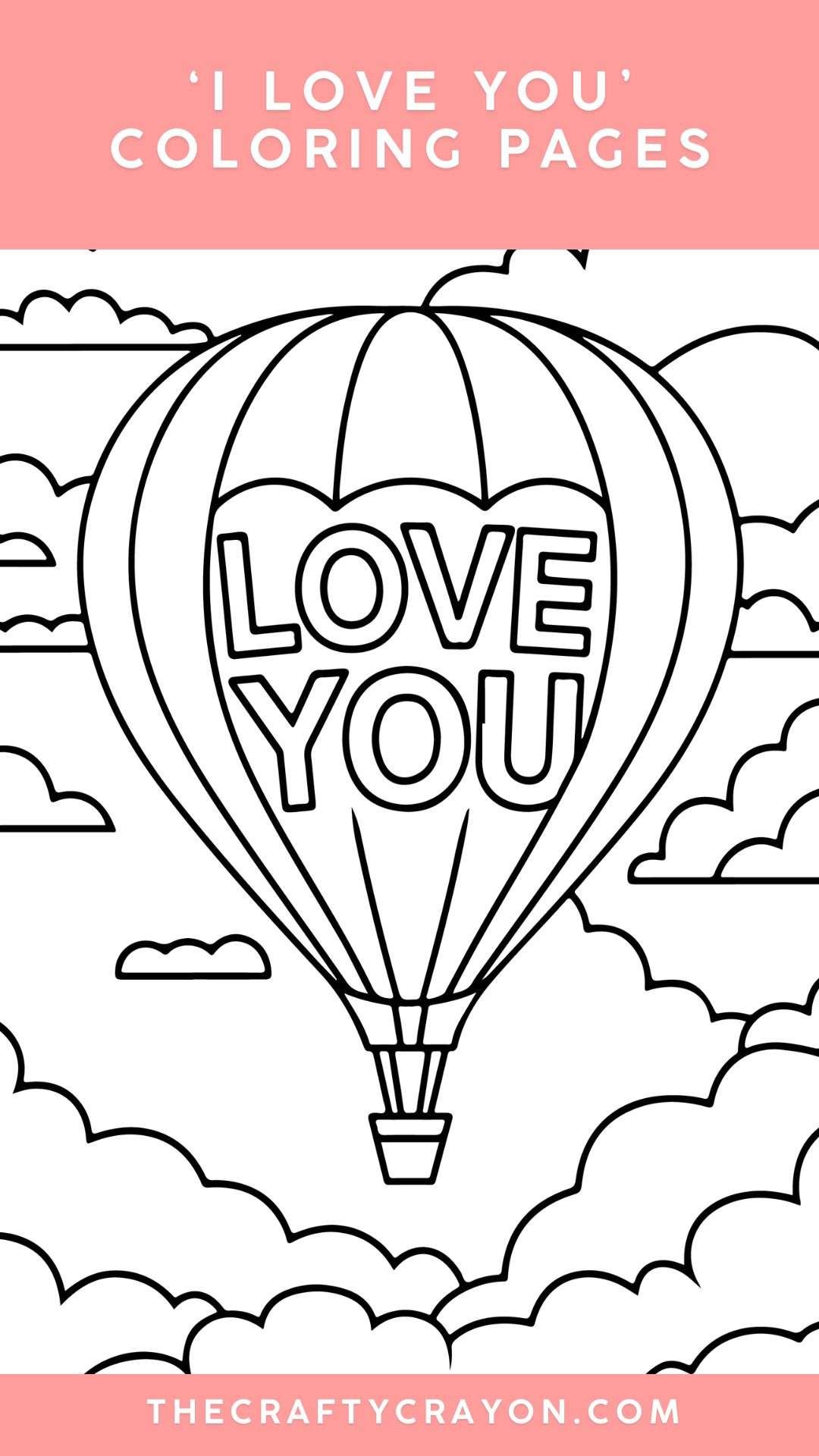 17 Free I Love You Coloring Pages To Share Love and Creativity