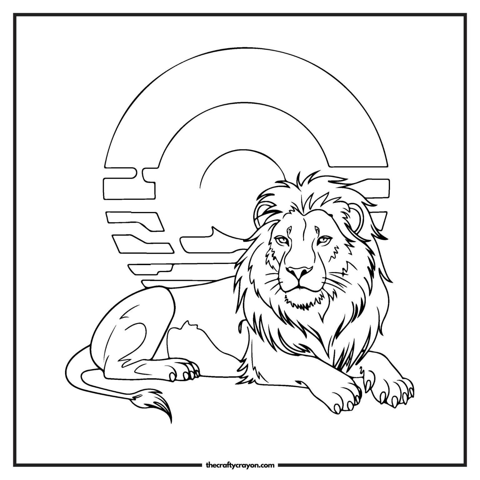 Sunset Coloring Pages (Free Printable PDFs)