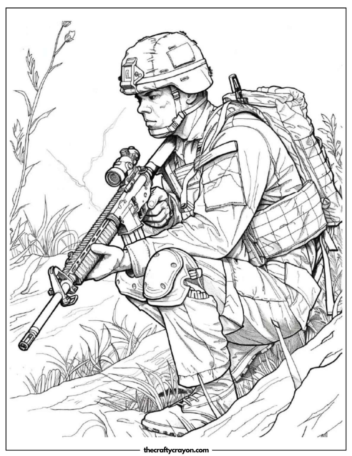 Army Coloring Pages Free Printable PDFs Army Coloring Pages Free Printable PDFs