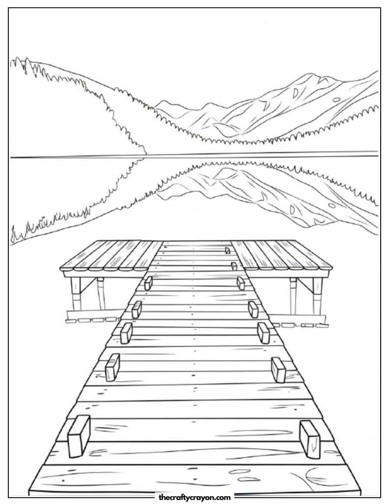 Beautiful Nature Coloring Pages