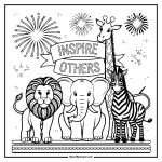 Inspirational Coloring Pages (Free Printable PDFs)