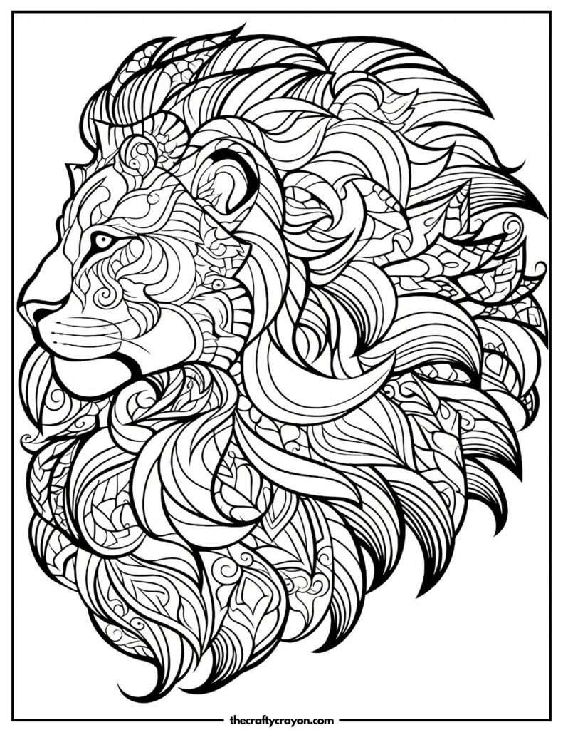 Zentangle Coloring Pages For Adults