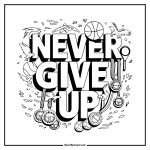 Inspirational Coloring Pages (Free Printable PDFs)