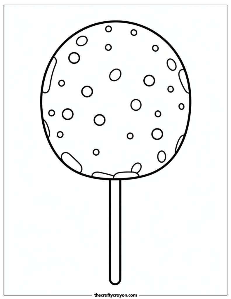 Dessert Coloring Pages (Free Printable PDFs)