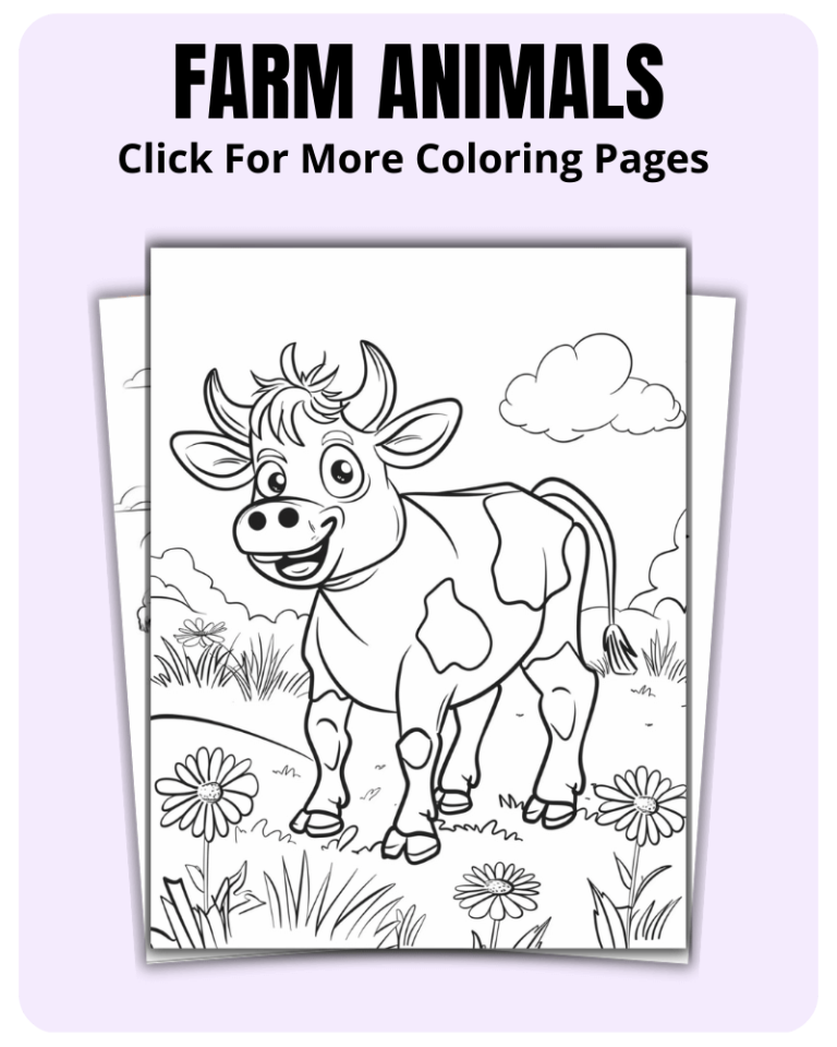 Animal Coloring Pages (Free Printable PDFs)